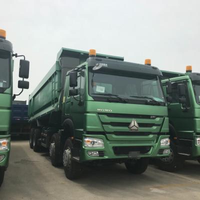 China 300L Fuel Tanker Customization 12 Wheels and Used HOWO 8X4 Dump Truck with Front Lifting for sale