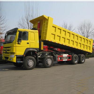 China Sinotruk HOWO 8X4 12 Wheels and Used Tipper Truck with Techinical Spare Parts Support for sale