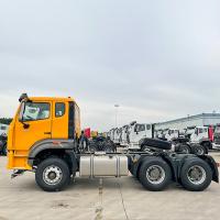 China 16 Tons Rear Axle Sinotruk HOWO 6X4 Tractor Truck Container Trailer Dump Skeleton Truck for sale
