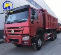 China Used 6X4 30 Tons Tipper Sinotruck HOWO 371HP/375HP Dump Truck with Tyre to Zambia for sale