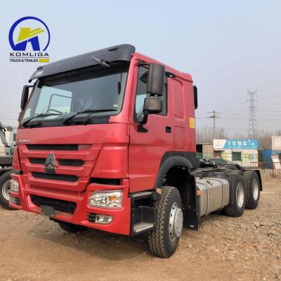 China Euro 2 Second Hand Sinotruk HOWO Tractor Truck Tractor Head Truck in Good Condition for sale