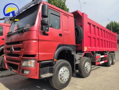 China Sinotruk HOWO 12 Tyres 8X4 Tipper Truck with GCC Tire Certification for sale