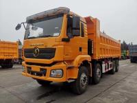 China Shacman 8X4 Dump Truck Heavy Tipper Truck with Hw19710 Transmission and 2sets Rear Axle for sale