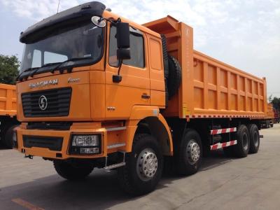 China Ventral Tipper Hydraulic Lifting Shacman 8X4 12 Wheels Dump Truck for Russia/Africa for sale