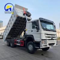 China Dumping Type Front Lifting Style Sinotruck HOWO 6X4 10 Wheels Dump Tipper Truck in Blue for sale
