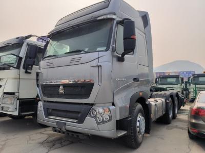 China Second Hand Sinotruk HOWO Tractor Trailer Head 6X4 Tractor Truck with Hw19710 Gearbox for sale