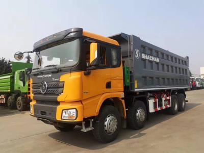 China Used Shacman 8X4 Dump Truck Tipper Truck with Ventral Tipper Hydraulic Lifting Diesel for sale