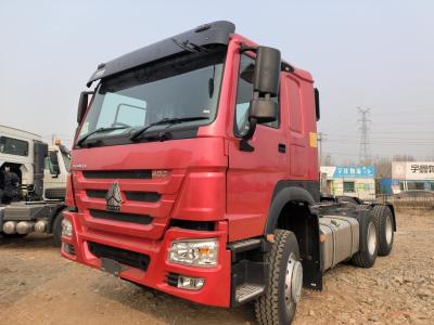 China Sinotruk HOWO 6X4 Tractor Truck with 10 Wheels Trailer Head and D12.42-20 Engine for sale