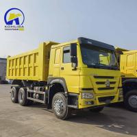 China 6X4 Heavy Duty HOWO Tipper Truck with Ventral Tipper Hydraulic Lifting at Best for sale