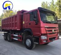 China 25-30tons Capacity Used Euro2 Sinotruck HOWO 371/375HP Dump Tipper Trucks in Tanzania for sale