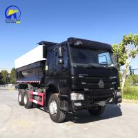 China 21-30t Load Capacity and Used HOWO 10 Tyres Dump/Tipper Truck for in Red for sale