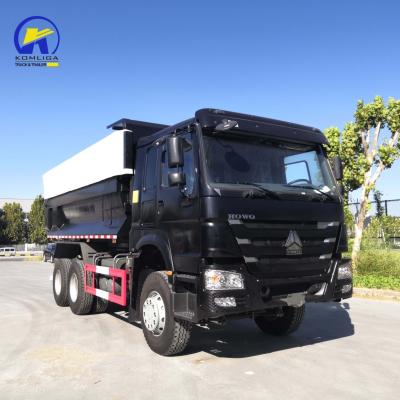 China 21-30t Load Capacity and Used HOWO 10 Tyres Dump/Tipper Truck for in Red for sale