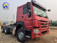 China Sinotruk HOWO 6X4 Trailer Head Tractor Truck with 3.7 Speed Ratio and 315/80r22.5 Tires for sale