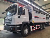China Shacman 6X4 Tipper Truck with Front Lifting and 20cbm Bucket Dimension 5600X2300X1500 for sale