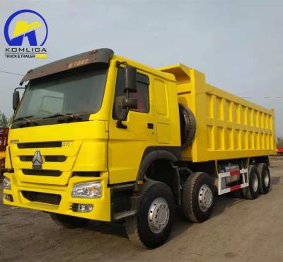 China Second Hand 8X4 40-50tons Dump Tipper Truck with Zz3257n3847A Model and 10 1 Tyres for sale