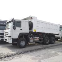 China Rear Axle 2sets HOWO 6X4 10 Wheels Tipper Truck with Front Lifting and One Sleeper Cab for sale