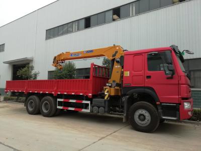 China Versatile Sinotruk HOWO 6X4 Dump Truck with Crane Engine Wd615.47.D12.42 and Seats ≤5 for sale