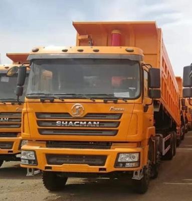 China 10 Wheels Shacman 6X4 Dump Truck Tipper Truck Blue Engine Capacity ＞8L for Your Needs for sale