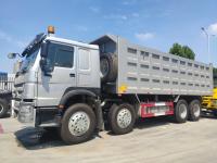China Sinitruk HOWO Heavy Duty 8X4 Tipper Truck 351-450hp Horsepower One Sleeper Cab with A/C for sale