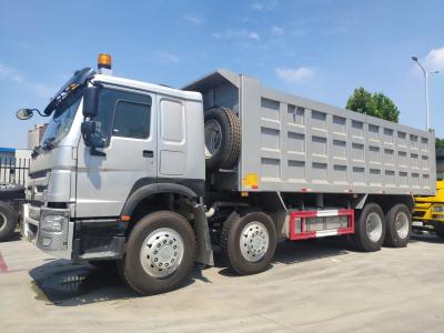 China Sinitruk HOWO Heavy Duty 8X4 Tipper Truck 351-450hp Horsepower One Sleeper Cab with A/C for sale