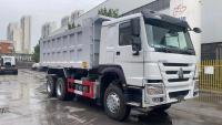 China Used 370-440HP 10 Wheels 6X4 Tipper Truck with Hw19710 Transmission and 2sets Rear Axle for sale