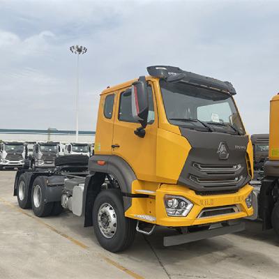 China Front Axle Hf9 Sinotruk HOWO T7 Hohan 6X4 10wheel 371HP 380HP 400HP 420HP Tractor Truck for sale