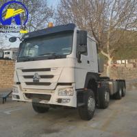 China Sinotruk HOWO 8X4 12wheel 380HP 400HP 430HP Heavy Duty Tractor Truck with Radial Tires for sale