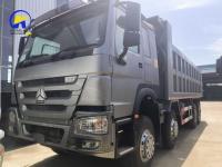 China Steering System Zf8118 HOWO 8X4 12wheel Yellow Rhd LHD 40ton 60ton Tipper Dump Truck for sale