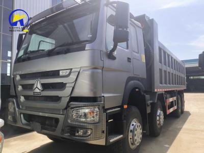 China Steering System Zf8118 HOWO 8X4 12wheel Yellow Rhd LHD 40ton 60ton Tipper Dump Truck for sale