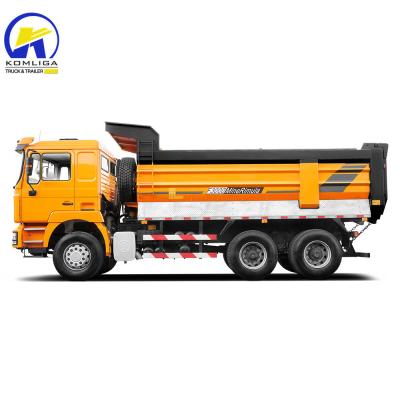 China Second Hand Shacman M3000 6X4 Tipper Truck with Ventral Tipper Hydraulic Lifting for sale