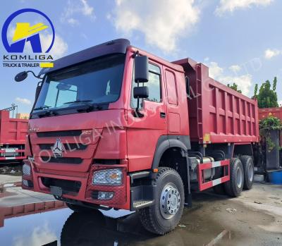 China 351-450hp 2024 Sinotruk HOWO 10wheels Dump Tipper Truck with Zf8118 Steering System for sale