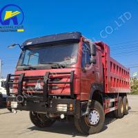 China Used Sinotruk HOWO Dump Truck with Ventral Tipper Hydraulic Lifting in Good Condition for sale