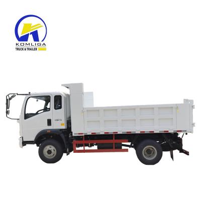 China Sinotruck HOWO 4X4 Small Mini Dump Truck with 6 Wheel Drive and 4200X2050X2000 Cargo Body for sale