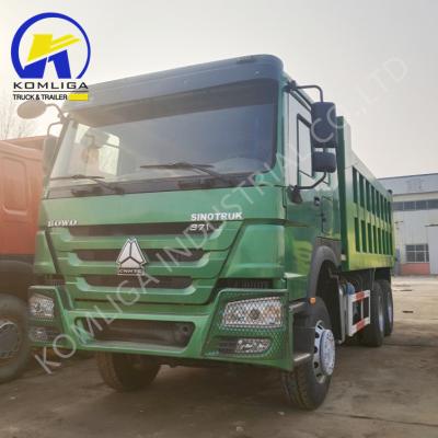 China Zf8118 Steering System Red 371HP 2020 Years Used Good Condition Sinotruk HOWO Dump Truck for sale