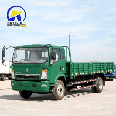 China 120L Fuel Tanker Capacity Diesel HOWO Light Duty 4 Ton Lorry Transportation Cargo Truck for sale