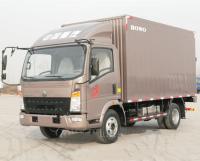 China 2.4 Ton Front Axle Dongfeng Foton Sinotruck Van Box HOWO Light Mini Cargo Truck for sale