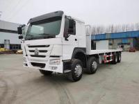 China Africa Market Flatbed Cargo Truck with Manual Transmission and One Sleeper Cab for sale