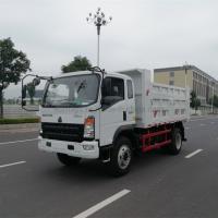 China 4-6L Engine Capacity Flatbed Style Light Duty HOWO Sinotruk 4X2 Mini 5 Ton Tipper Truck for sale