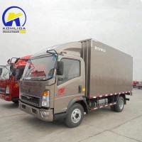 China Sinotruk HOWO Hohan Cdw 4X2 Mini Van Box Cargo 3 Ton Dump Truck for 150hp Horsepower for sale