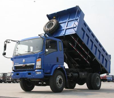 China 3/5/7/8 Tons 6 Wheeler Sinotruk HOWO 4X2 Mini Dumper Truck with Manual Transmission for sale