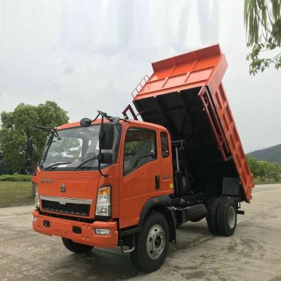 China Horsepower ＜150hp 4X2 6 Wheeler 10 Cubic Meter Dump Truck Capacity Wly6t46 Transmission for sale