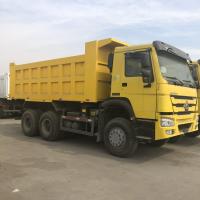 China 300L Fuel Tanker Sinotruk 6X4 371HP Used Second Hand Dump Tipper Truck for ≤5 Seats for sale