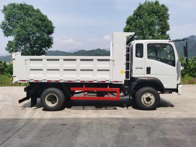 China 1-10 Tons Loading Weight Sinotruk HOWO 5t 4X2 Dump Truck Light for Customer Requirements for sale