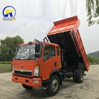 China Used Sinotruk HOWO 4X2 6wheel Mini Light Dump Tipper Truck with Manual Transmission for sale