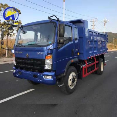 China Second Hand Sinotruk HOWO 4X2 Mini Dumper Tipper Truck with 5ton Loading Capacity for sale