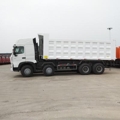 China DOT Certified Used Sinotruk HOWO 8X4 Tipper Dumper Truck with Wd615.47.D12.42 Engine for sale