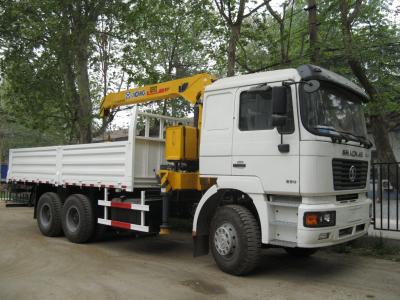 China Euro 2 Emission Standard Shacman Crane Truck for Heavy-Duty Lifting and Construction for sale