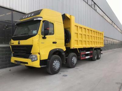 China 12 Wheels Sinotruk HOWO 8X4 371HP Dump Truck with Ventral Tipper Hydraulic Lifting for sale