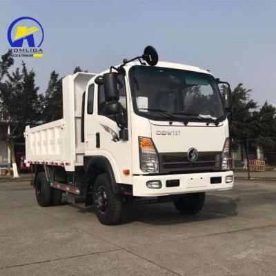 China 4-6L Engine Capacity Sinotruk HOWO Mini Truck Cargo Dump Truck with 4.2 Ton Rear Axle for sale