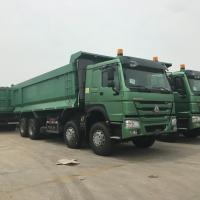 China Hw76 Cab Sinotruk 12 Wheel 50 Tons HOWO Tipper Used Dump Truck for Building Materials for sale